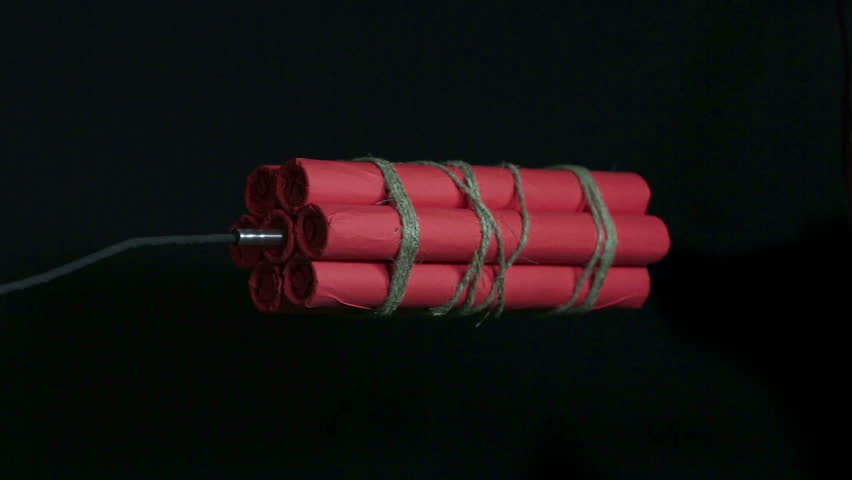 Fuse Burning Dynamite Stock Footage Video 5599337 Shutterstock
