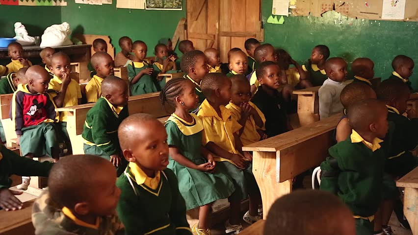 MTO Wa MBU, TANZANIA - February 3: African School Children Recite ... MTO Wa MBU, TANZANIA - February 3: African School Children Recite ...