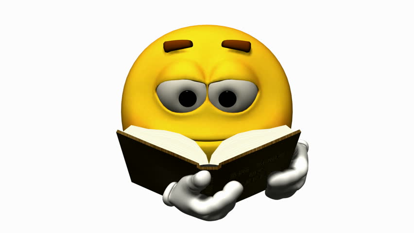 Looping Emoticon Animation: Reading Séquences vidéo libres de droit ...