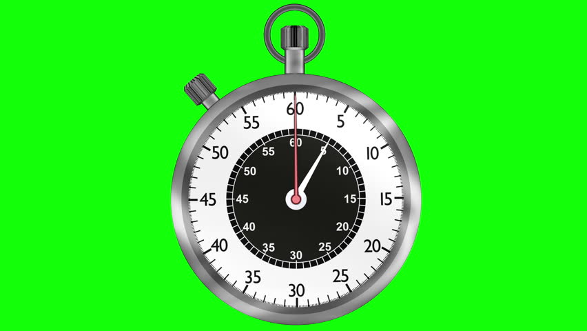 Stopwatch Loop Realtime (Green Screen). Realistic Stopwatch Animation ... Stopwatch Loop Realtime (Green Screen). Realistic Stopwatch Animation ...