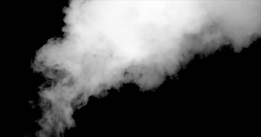4k Video Clip Of Smoke Billowing Upwards And Turbulent Displacement By ...