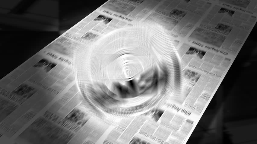 Blank - Newspaper Headline Intro + Loops Stock Footage Video 1763714 ...