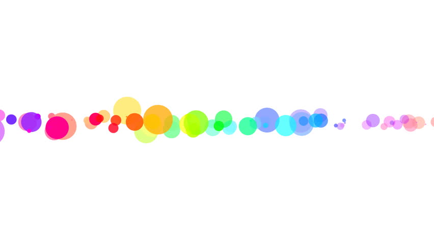 Colorful Dot Line. Stock Footage Video 2409359 - Shutterstock