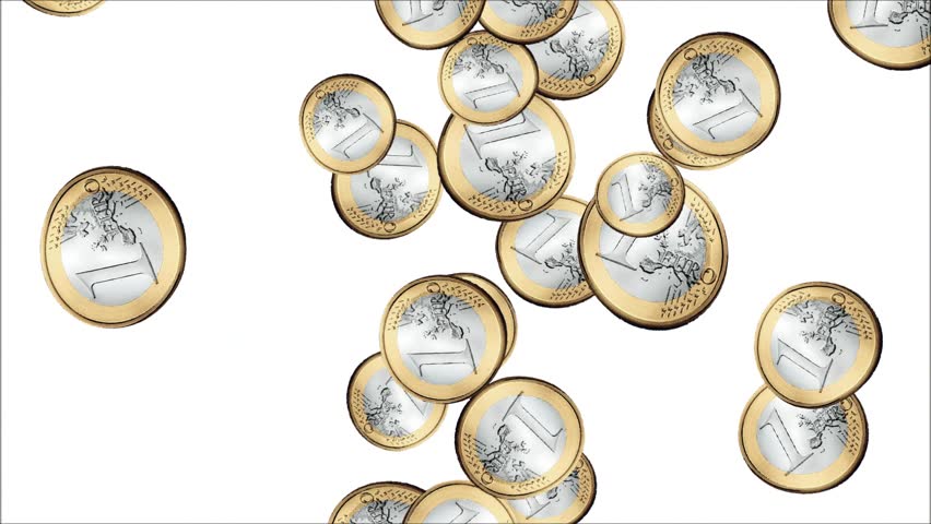 Raining Euro Coins Animation Stock Footage Video 3362243 - Shutterstock