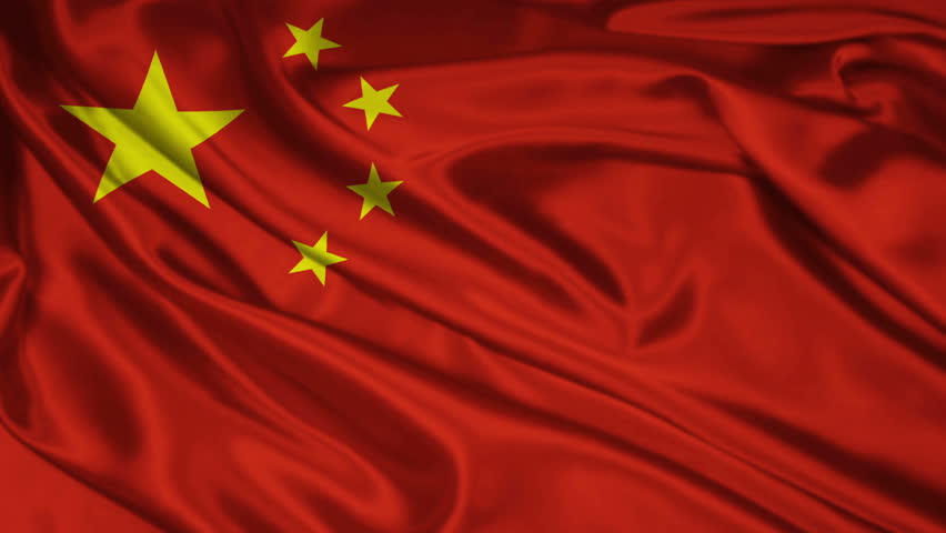 HD1080p: Chinese Flag. The Flag Of China Waving Stock Footage Video ...