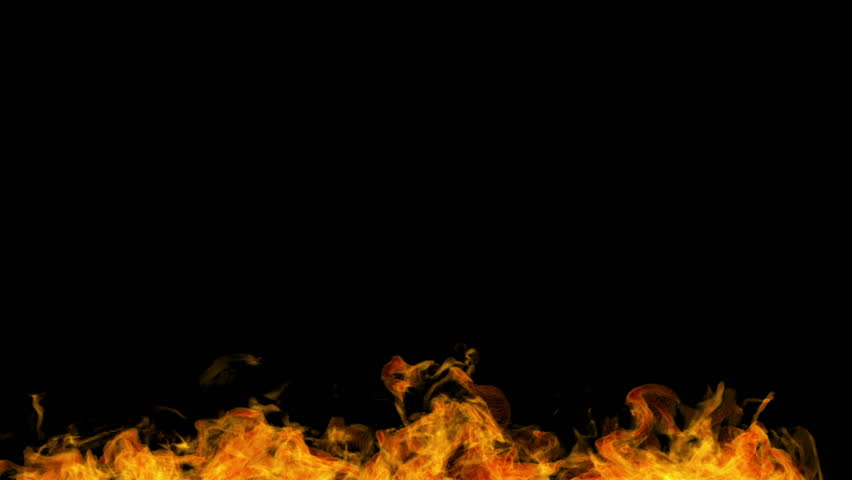 Fire Bottom With Alpha Channel Stock Footage Video 712669 - Shutterstock