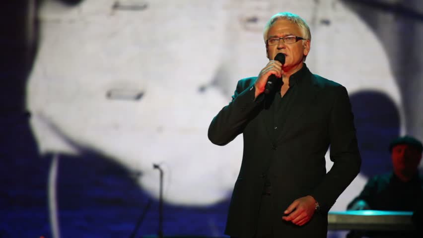 MOSCOW - JAN 23: Singer Alexander Marshall Performs On Stage At Taganka ...