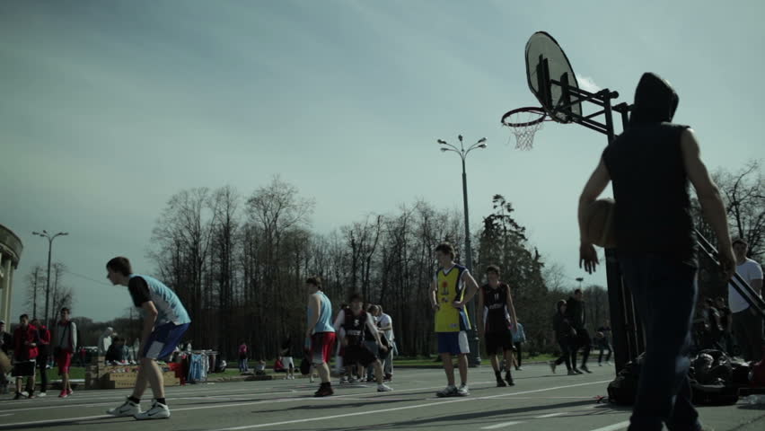 Streetball Court Wallpaper