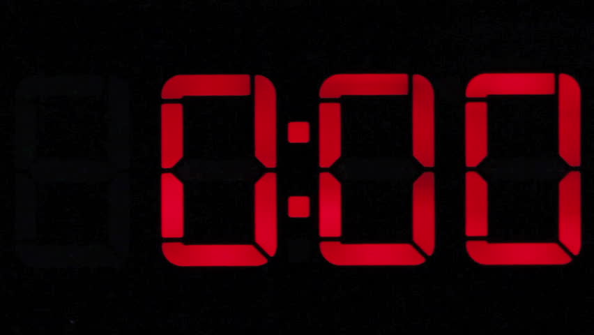 Electronic Clock,Time, HD1080P Stock Footage Video 4307777 - Shutterstock