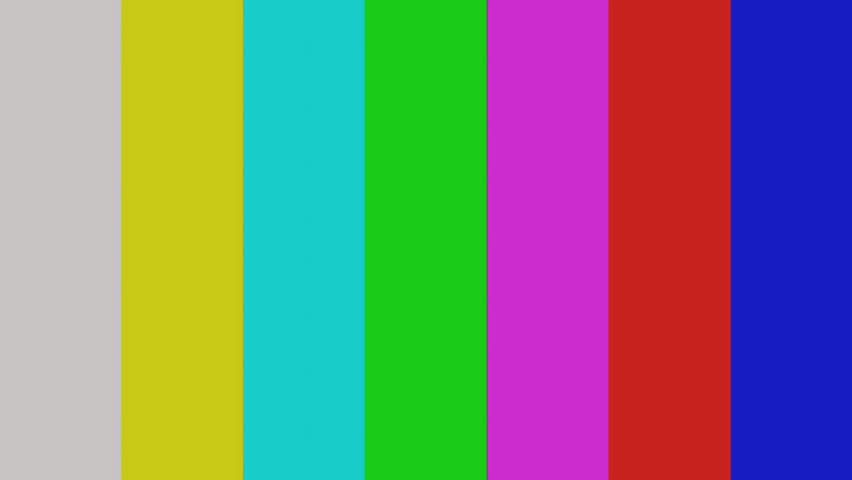 4K (4096x2304) Static Tv Color Bar Test Pattern Stock Footage Video ...