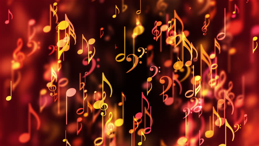 Music Notes Stock Footage Video - Shutterstock