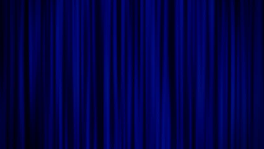 Blue Curtains Stock Footage Video 5569088 - Shutterstock