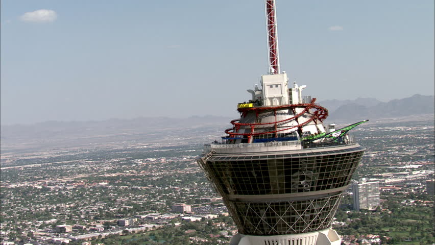 LAS VEGAS, USA - 1 January 2011 - Aerial Footage Of Las Vegas And The ...