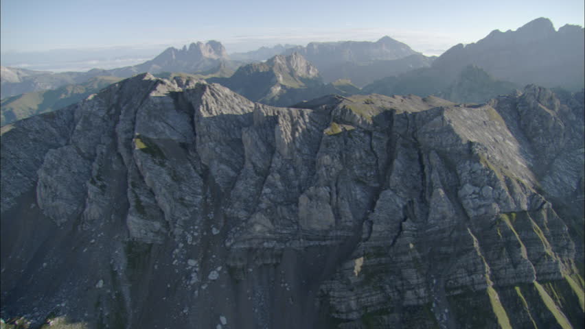 Aerial View Of Canyon. Russia. The Caucasus Mountains. Republic Of ...