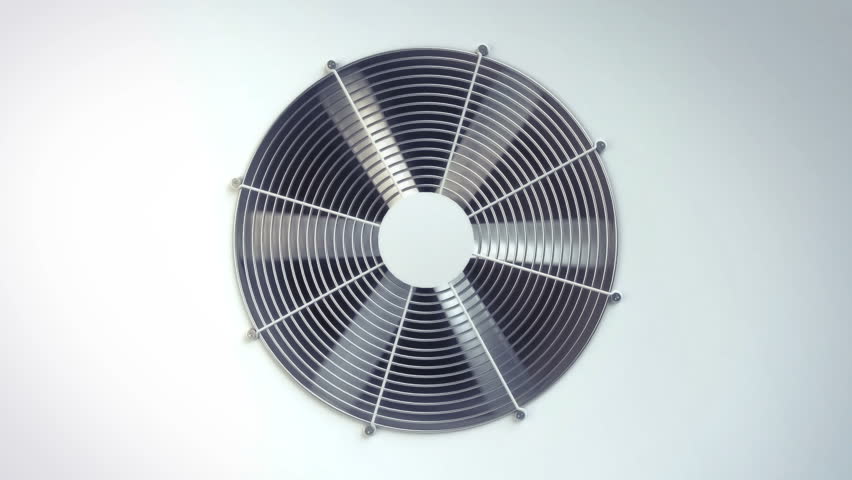 Air Conditioning Fan Ventilation Animation. Stock Footage Video 5836877 ...