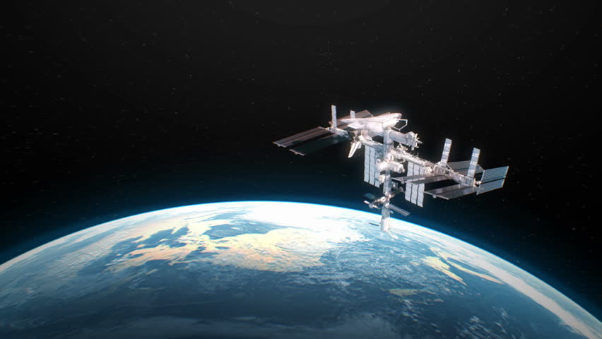Iss Space Station Stock Footage Video - Shutterstock