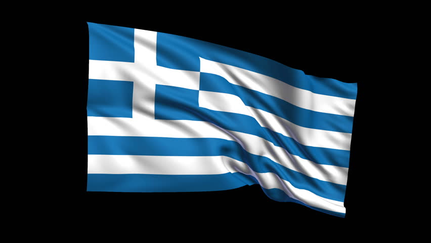 Flag Of The Hellenic Republic Stock Footage Video 2579741 - Shutterstock