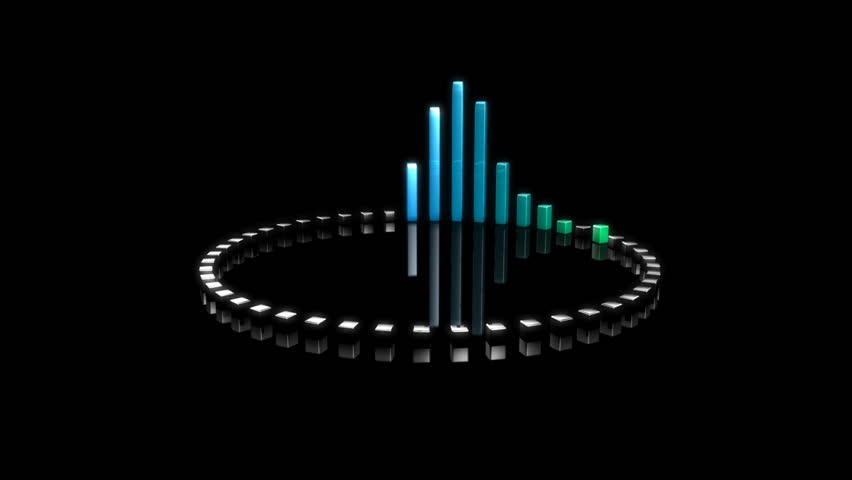 VU Meter - Graphic Equalizer 20 (HD) - 3D Animation With VU Meter, Peak ...