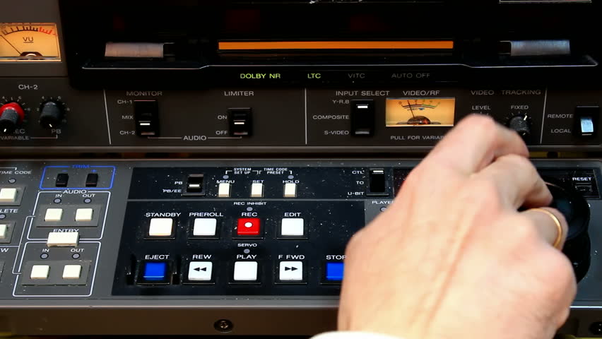 Video Editing Equipment ; Operate On Professional Unit For Television ...